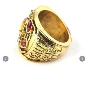 Accessories | Golden Thanos Marvel Infinity Gauntlet Ring | Poshmark
